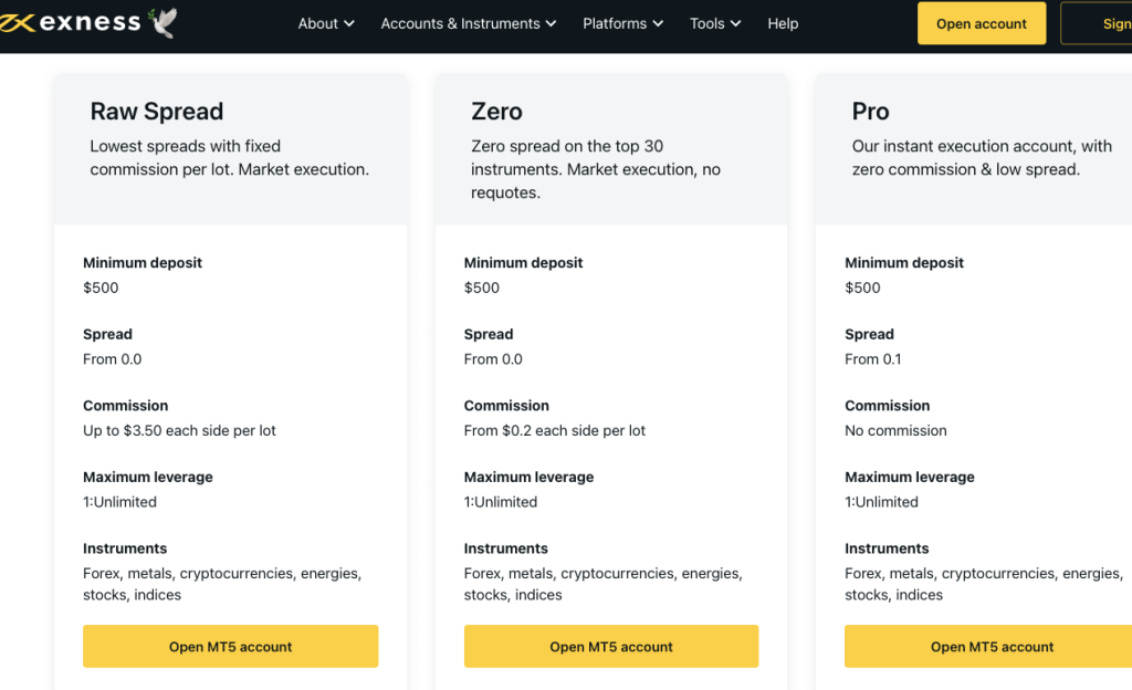 Exness Review 2025 - Exness Platform Features in South Africa