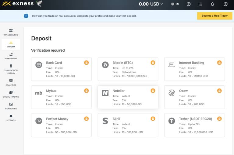 Exness Review 2025 - Exness Platform Features in South Africa
