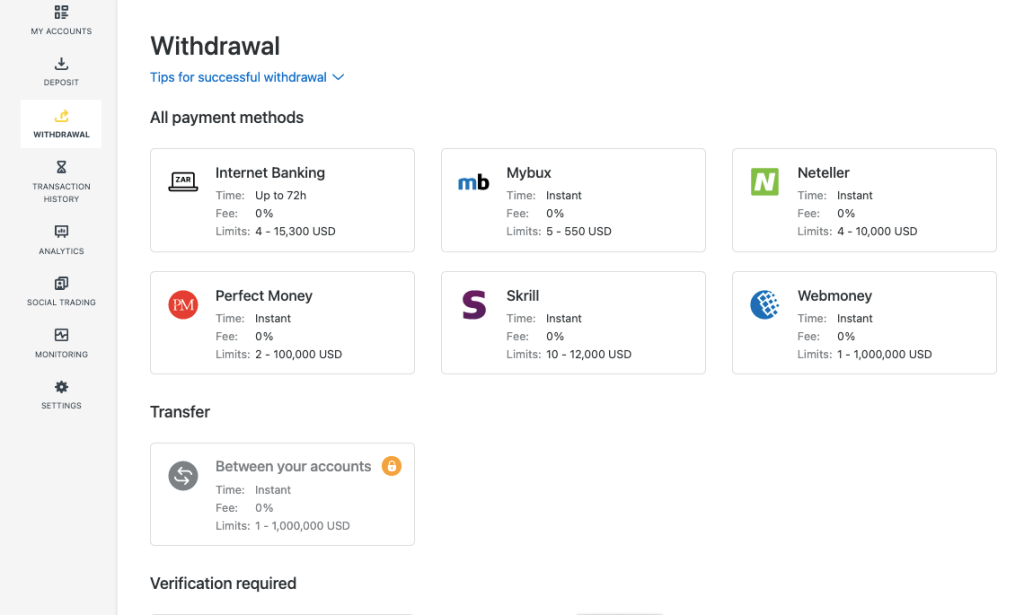 Exness Review 2025 - Exness Platform Features in South Africa