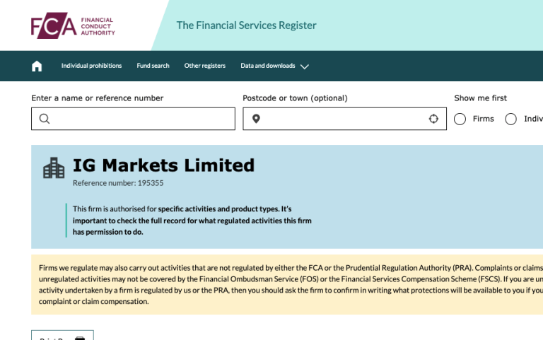 IG Markets Review 2025 - SafeForexBrokers.co.za