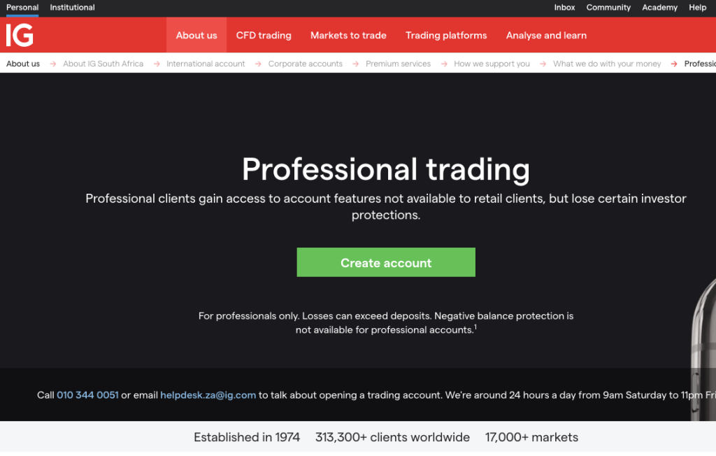 IG Markets Review 2025 - SafeForexBrokers.co.za